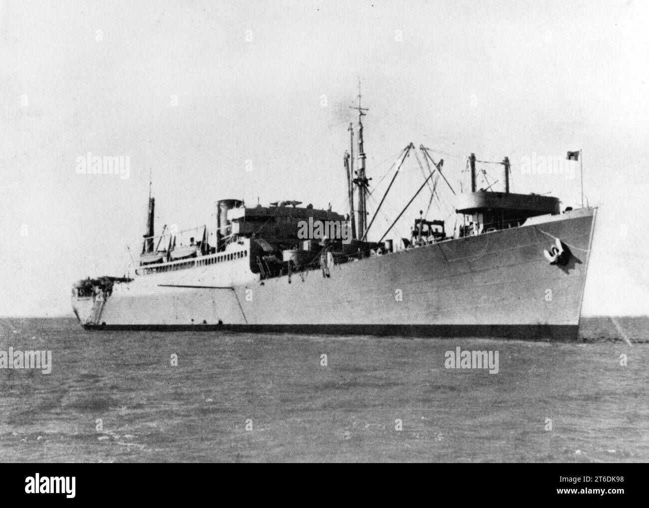 USS Fuller (AP-14) at anchor, in 1941 Stock Photo - Alamy