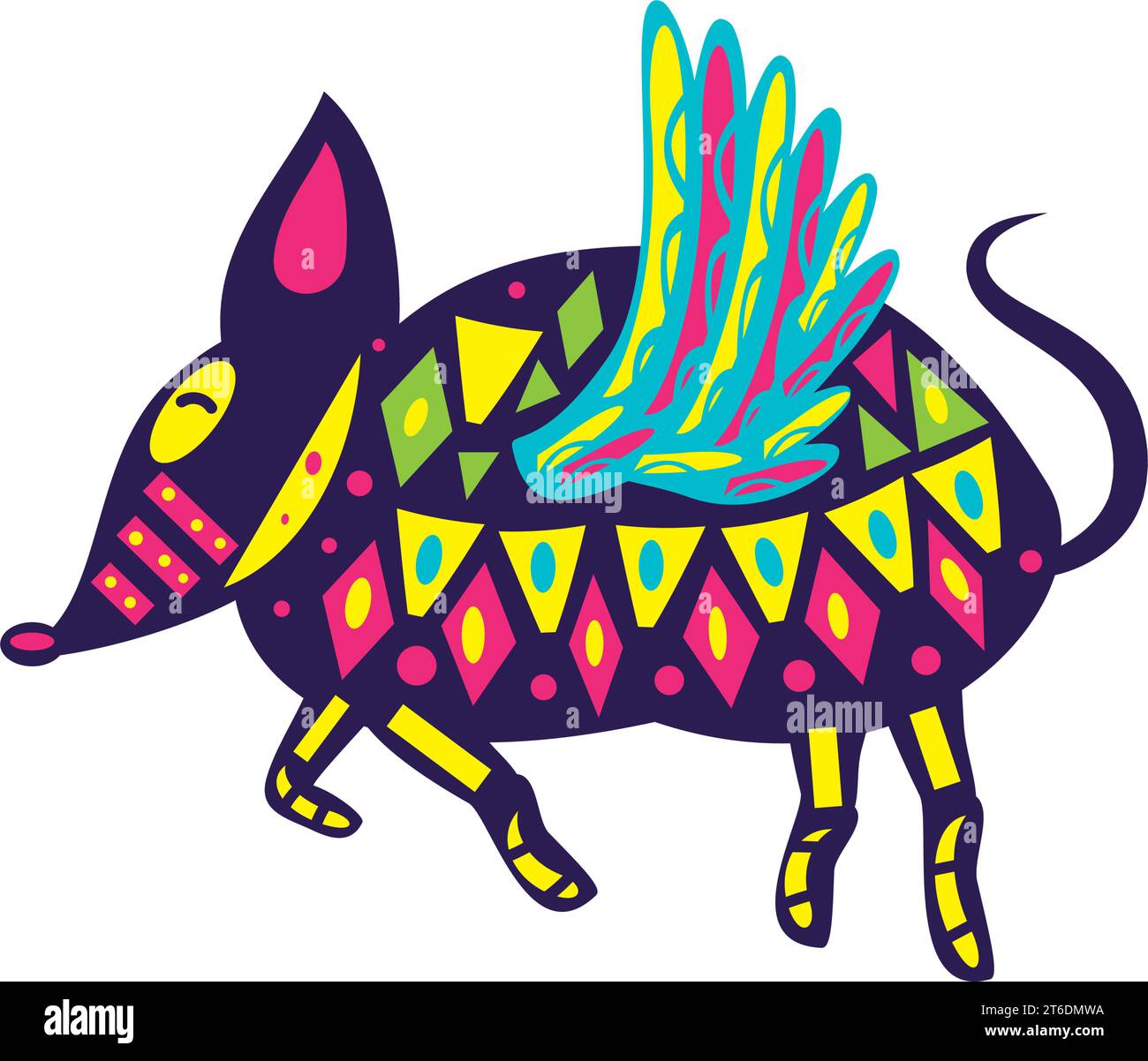 alebrijes animal design Stock Vector Image & Art - Alamy