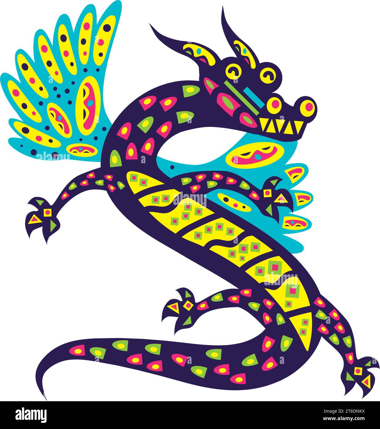 Fantasy monster sculpture Stock Vector Images - Alamy