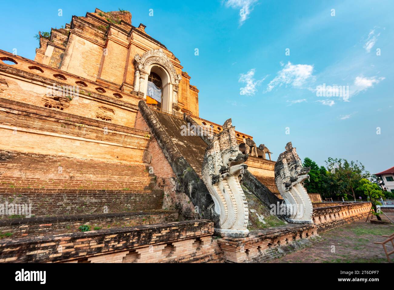 Main central,14th Century chedi of the extensive temple complex ...