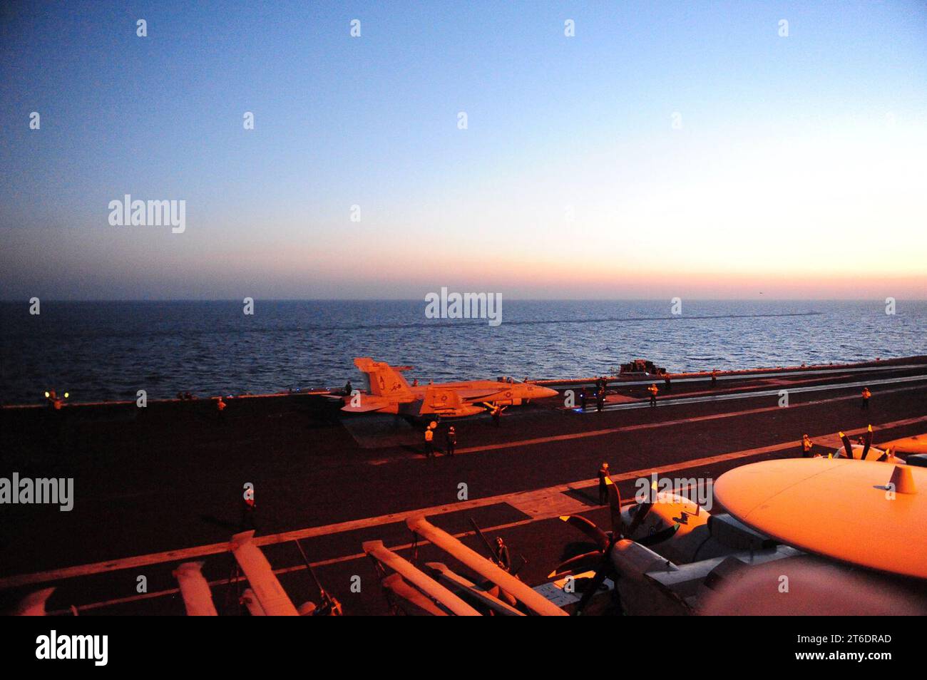 USS George H.W. Bush operations 140615 Stock Photo - Alamy