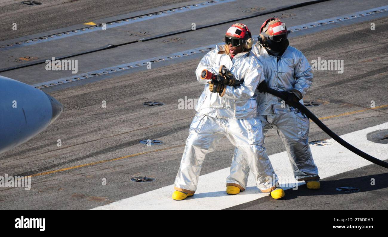 USS George H.W. Bush operations 130313 Stock Photo - Alamy
