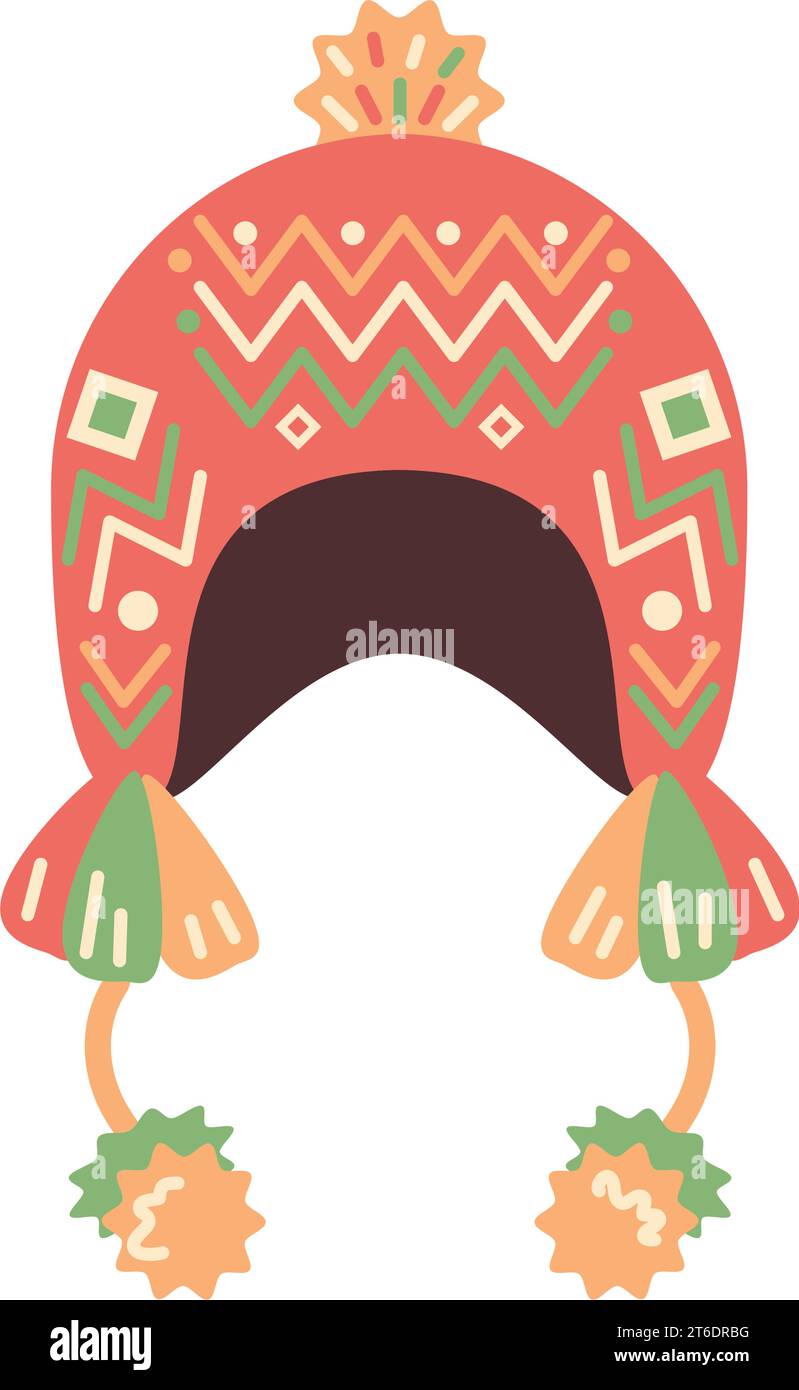 Peru wool cap Stock Vector Images - Alamy