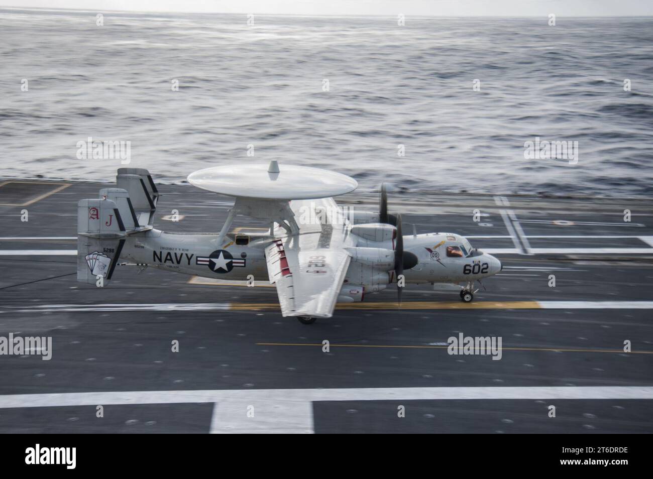 USS George H.W. Bush operations 150203 Stock Photo - Alamy