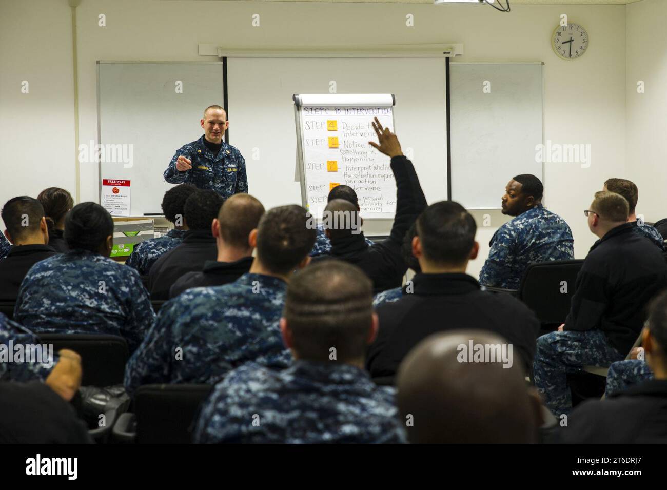 USS George Washington (CVN 73) fleet bystander intervention 150203 ...