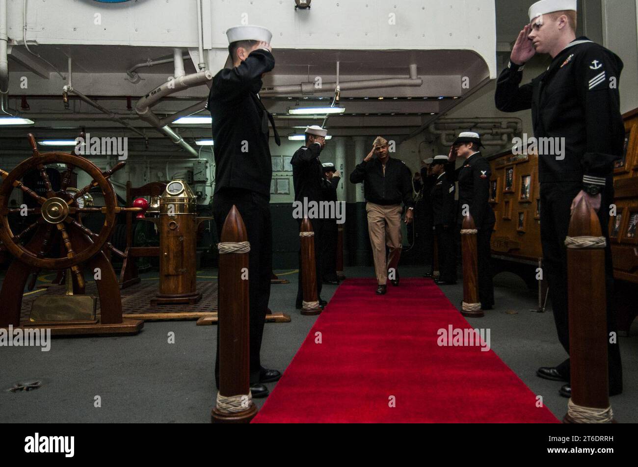 USS George Washington action 140328 Stock Photo - Alamy
