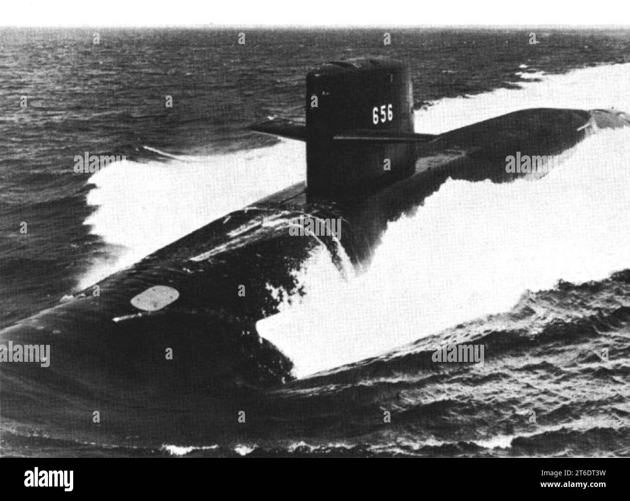 USS George Washington Carver (SSBN-656) underway c1972 Stock Photo - Alamy
