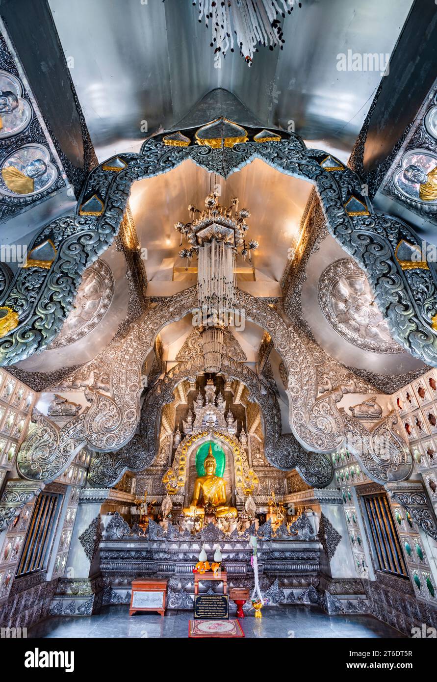 One of the most beautiful temples in Chiang Mai.Unique temple clad in ...