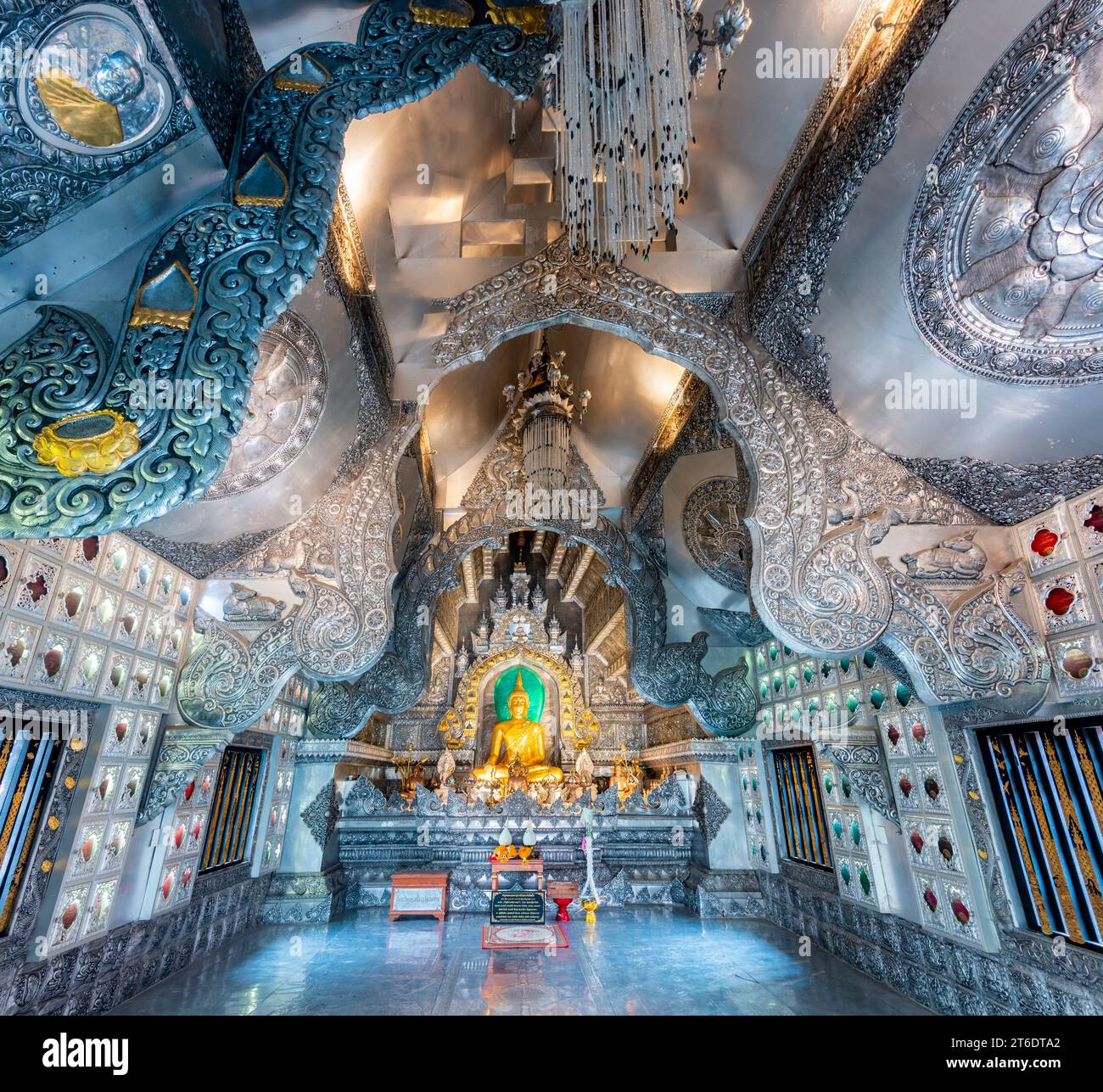 One of the most beautiful temples in Chiang Mai.Unique temple clad in ...