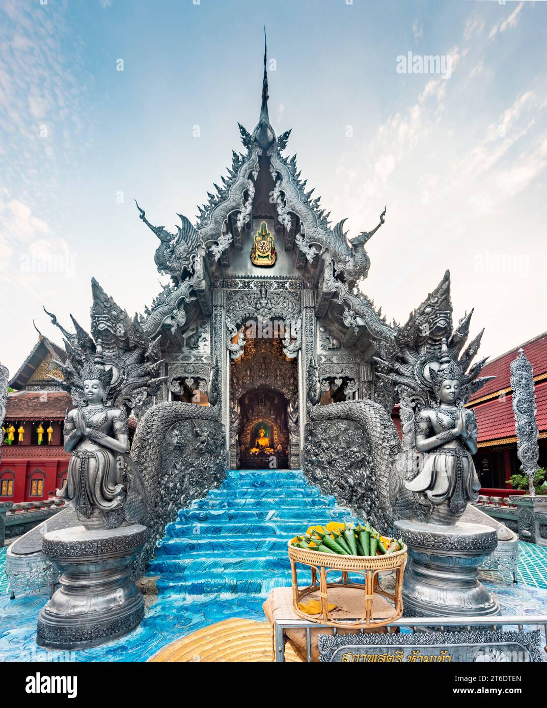 One of the most beautiful temples in Chiang Mai.Unique temple clad in ...