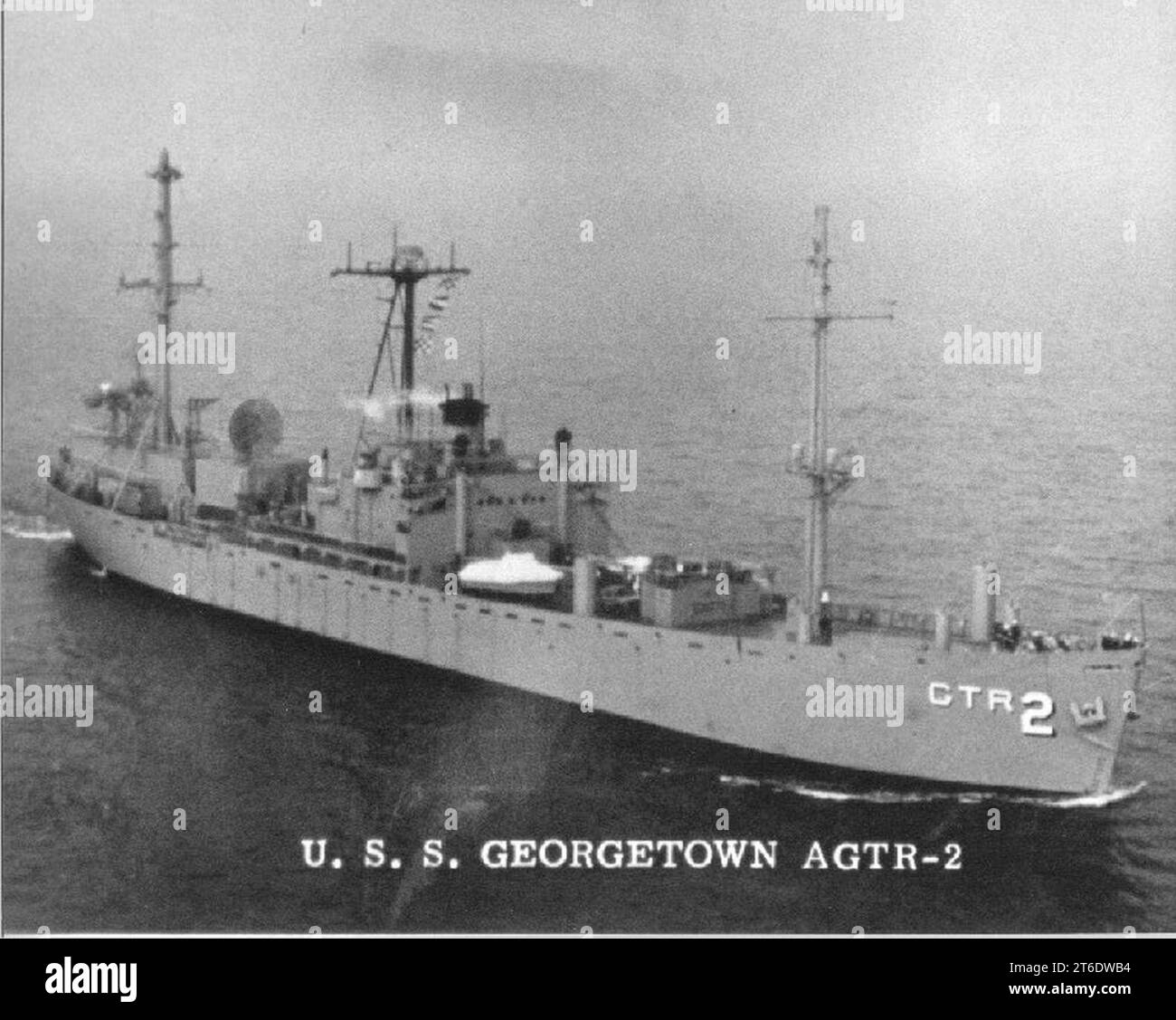 USS Georgetown (AGTR-2 Stock Photo - Alamy