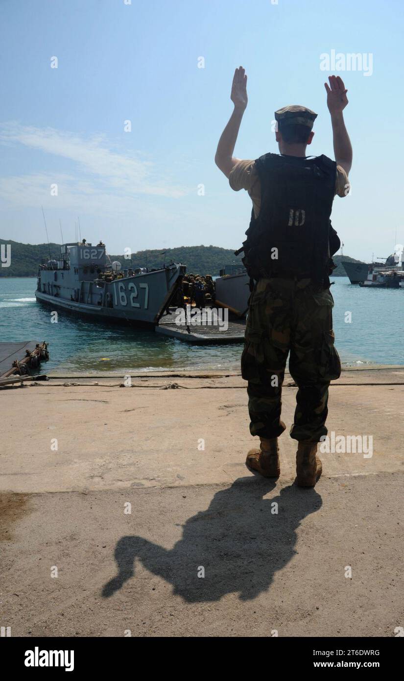 USS Germantown begins participation in Exercise Cobra Gold 2012 120210 ...