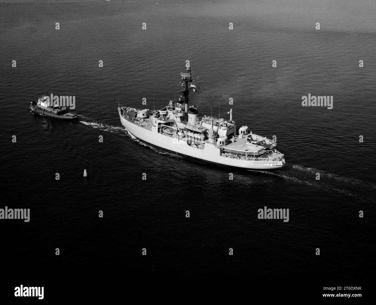 USS Glacier (AGB-4) underway in 1955 Stock Photo - Alamy