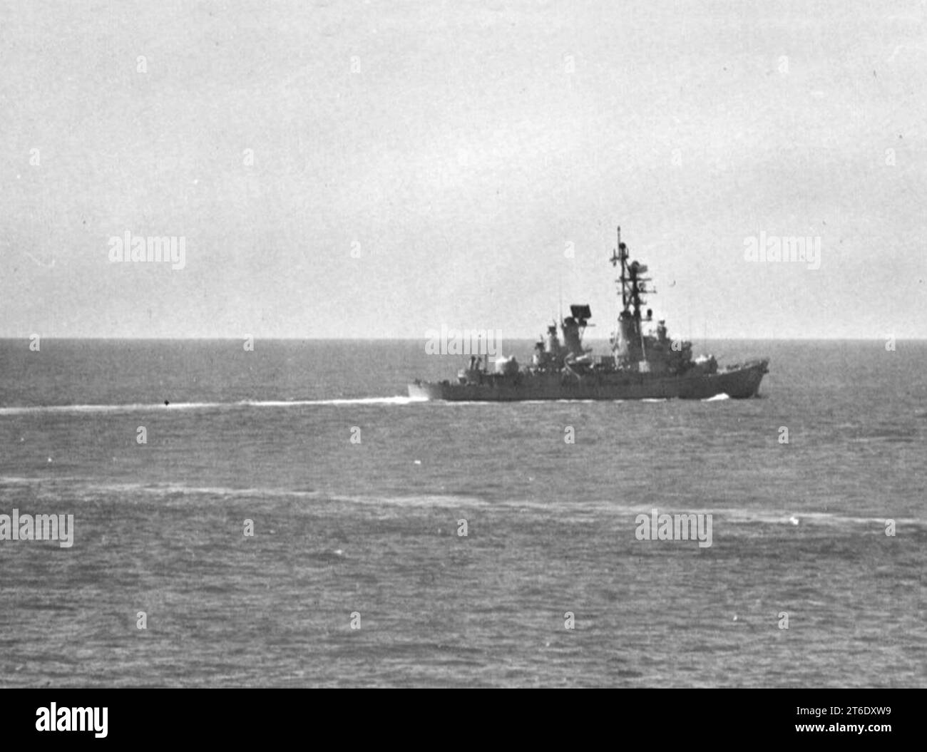 USS Goldsborough (DDG-20) in the Gulf of Tonkin c1970 Stock Photo - Alamy