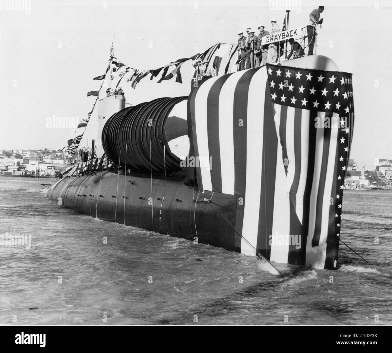 USS Grayback (SSG-574) water Stock Photo - Alamy