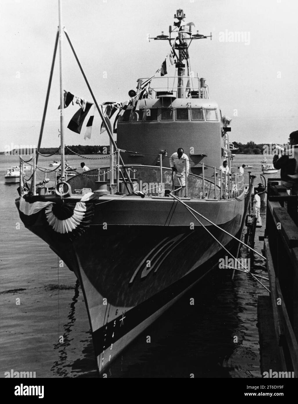 USS Green Bay (PG-101) in Sturgeon Bay in June 1969 Stock Photo - Alamy