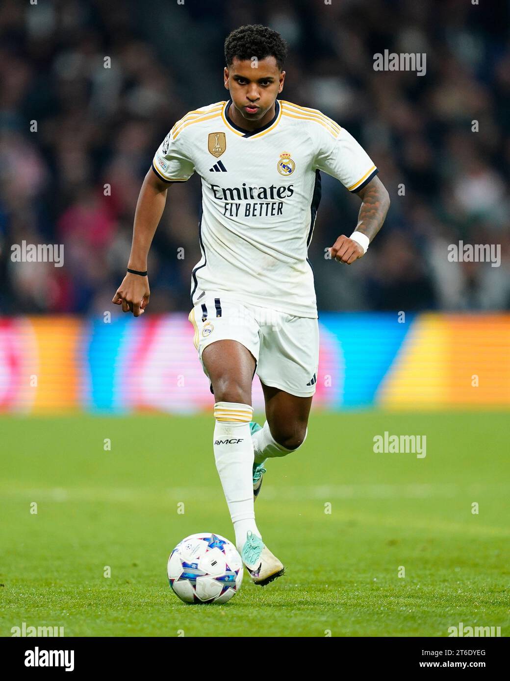 Madrid, Spain. 08th Nov, 2023. Rodrygo Goes of Real Madrid during the ...