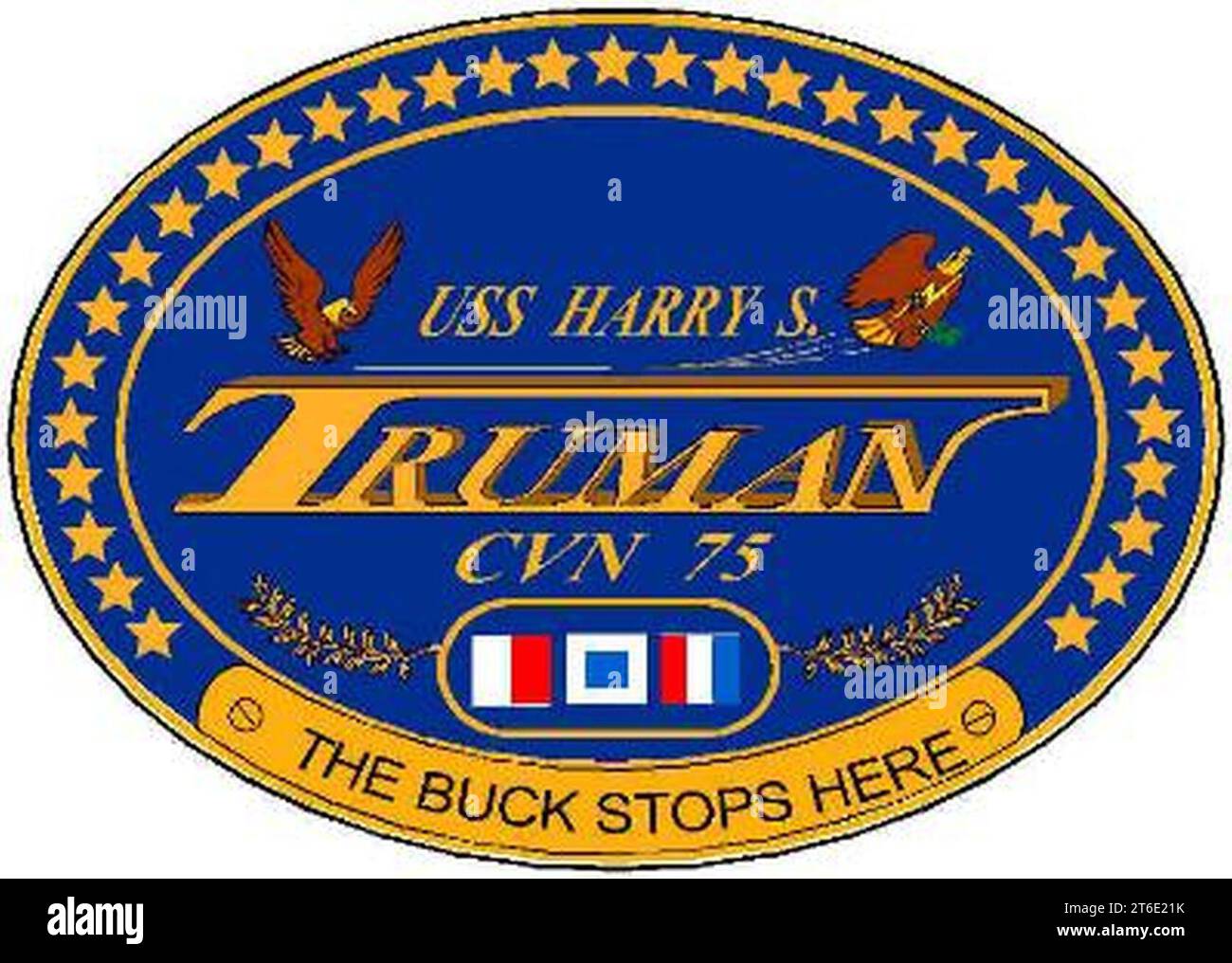 USS Harry S TRUMAN Patch Stock Photo - Alamy