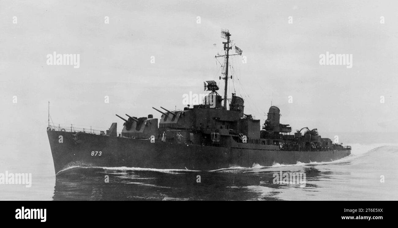 USS Hawkins (DD-873) in 1945 Stock Photo - Alamy
