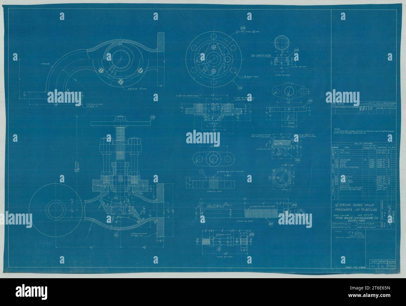 USS Henley (DD-39)- 1 1-2'' Special Globe Valve Pressures 101 to 300 ...