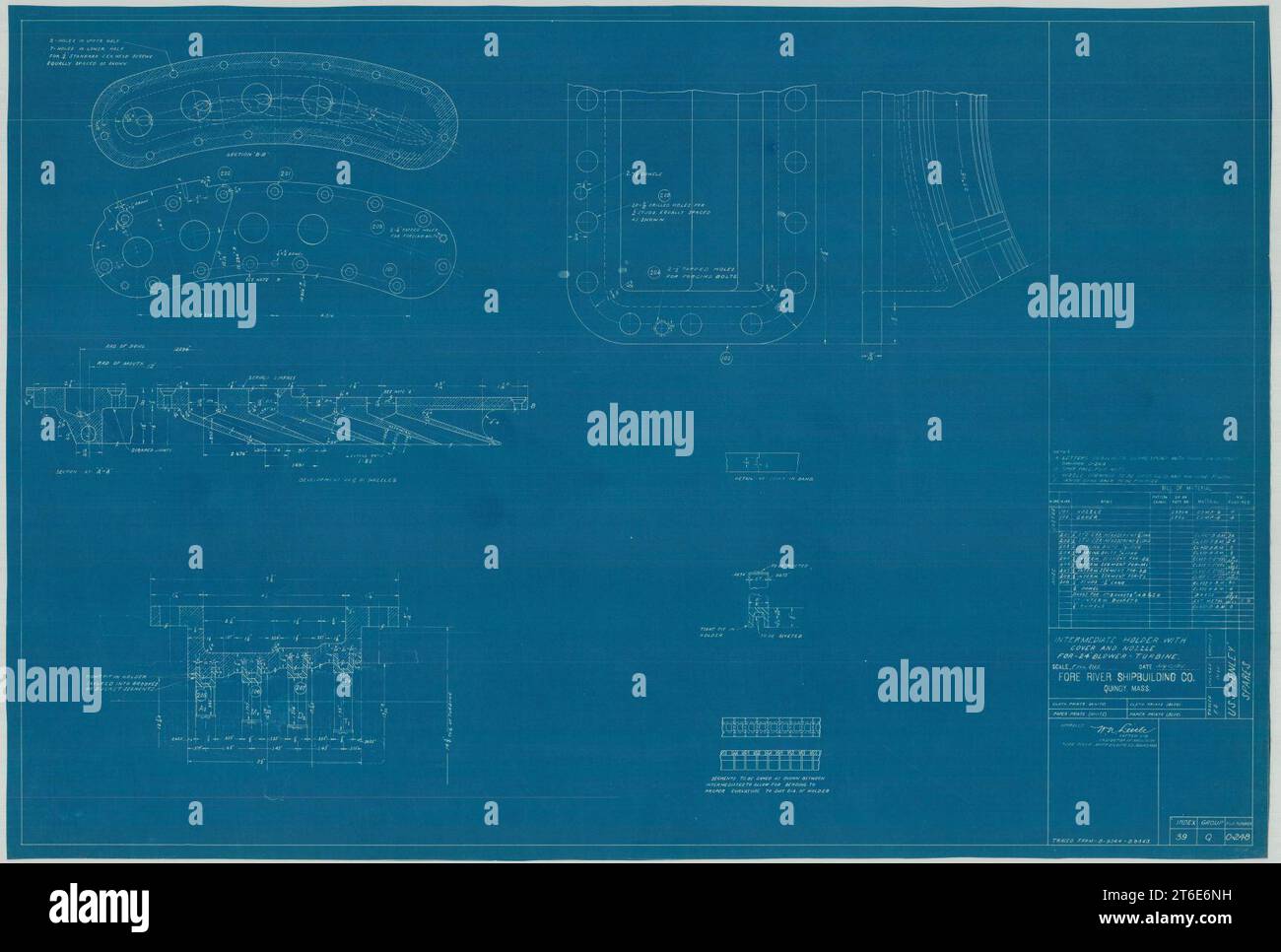 USS Henley (DD-39)- General Arrangement & Details of Auxiliary ...