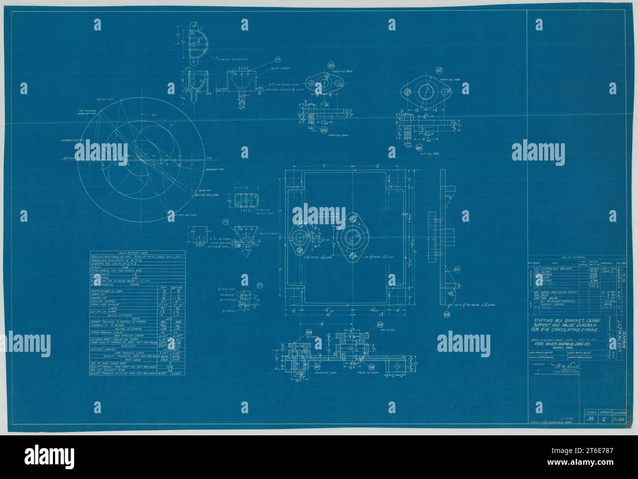 USS Henley (DD-39)- Stuffing Box Bracket, Casing Support and Valve ...