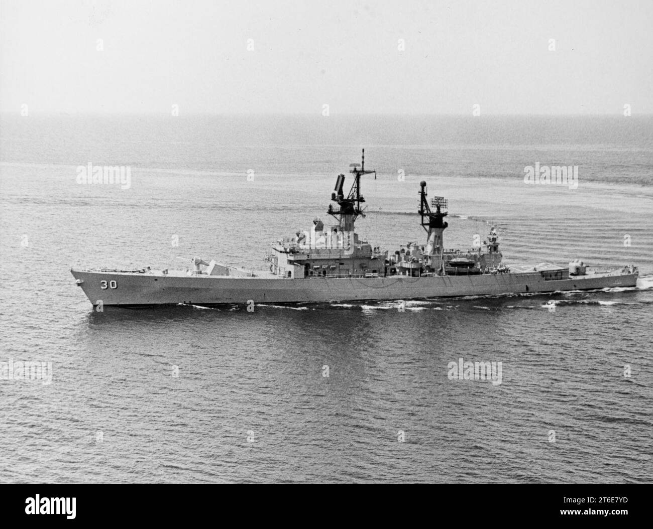 USS Horne (DLG-30) underway in the Tonkin Gulf on 19 July 1968 Stock ...
