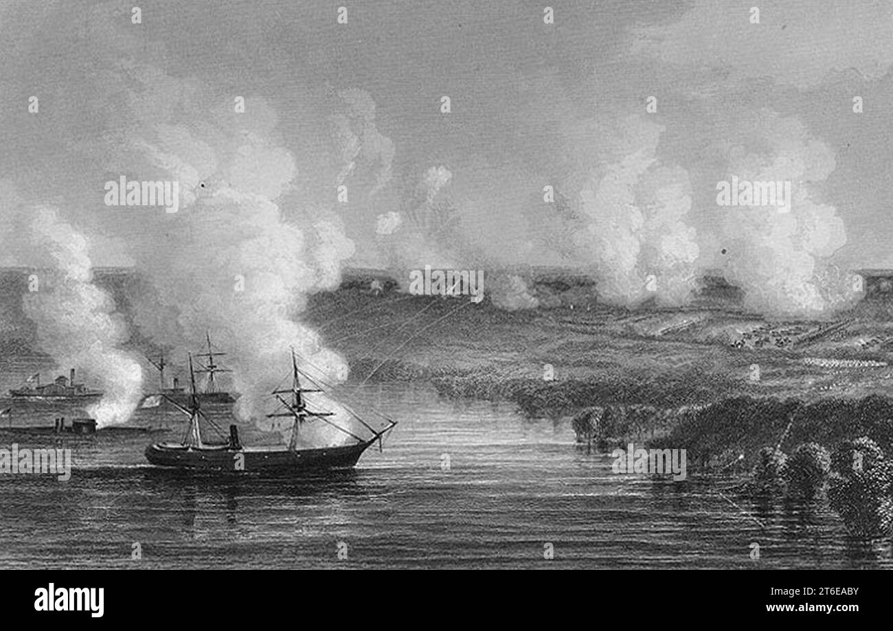 USS Jacob Bell in battle Stock Photo - Alamy