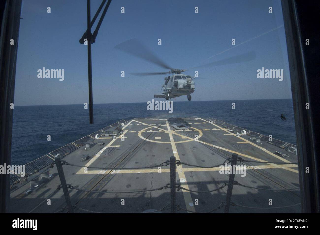 USS Jason Dunham action 150316 Stock Photo - Alamy