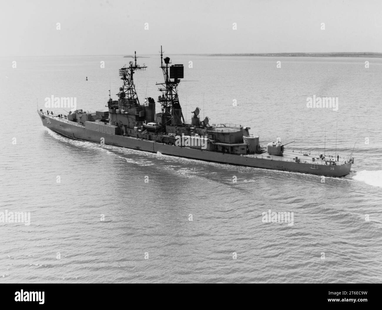USS John S. McCain (DDG-36) in the Delaware River on 30 September 1969 ...