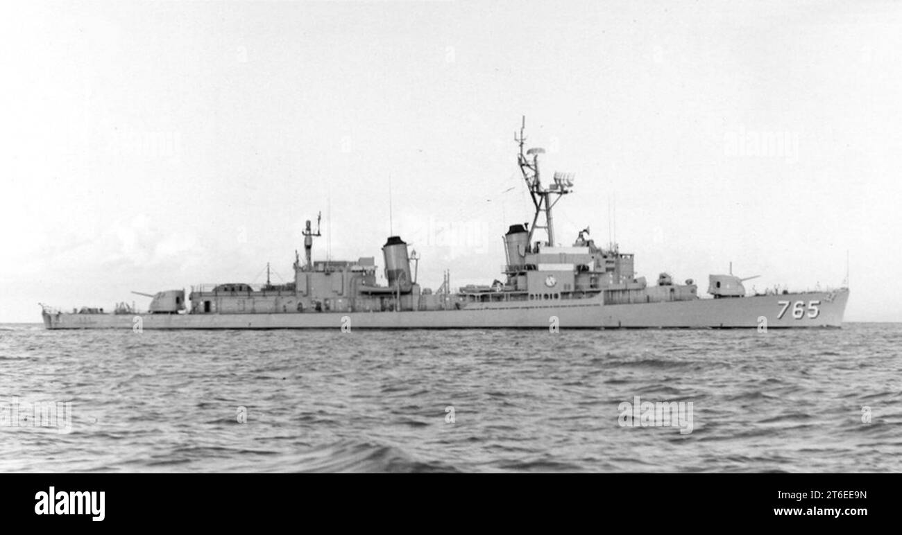USS Keppler (DD-765) in Roosevelt Roads 1965 Stock Photo - Alamy