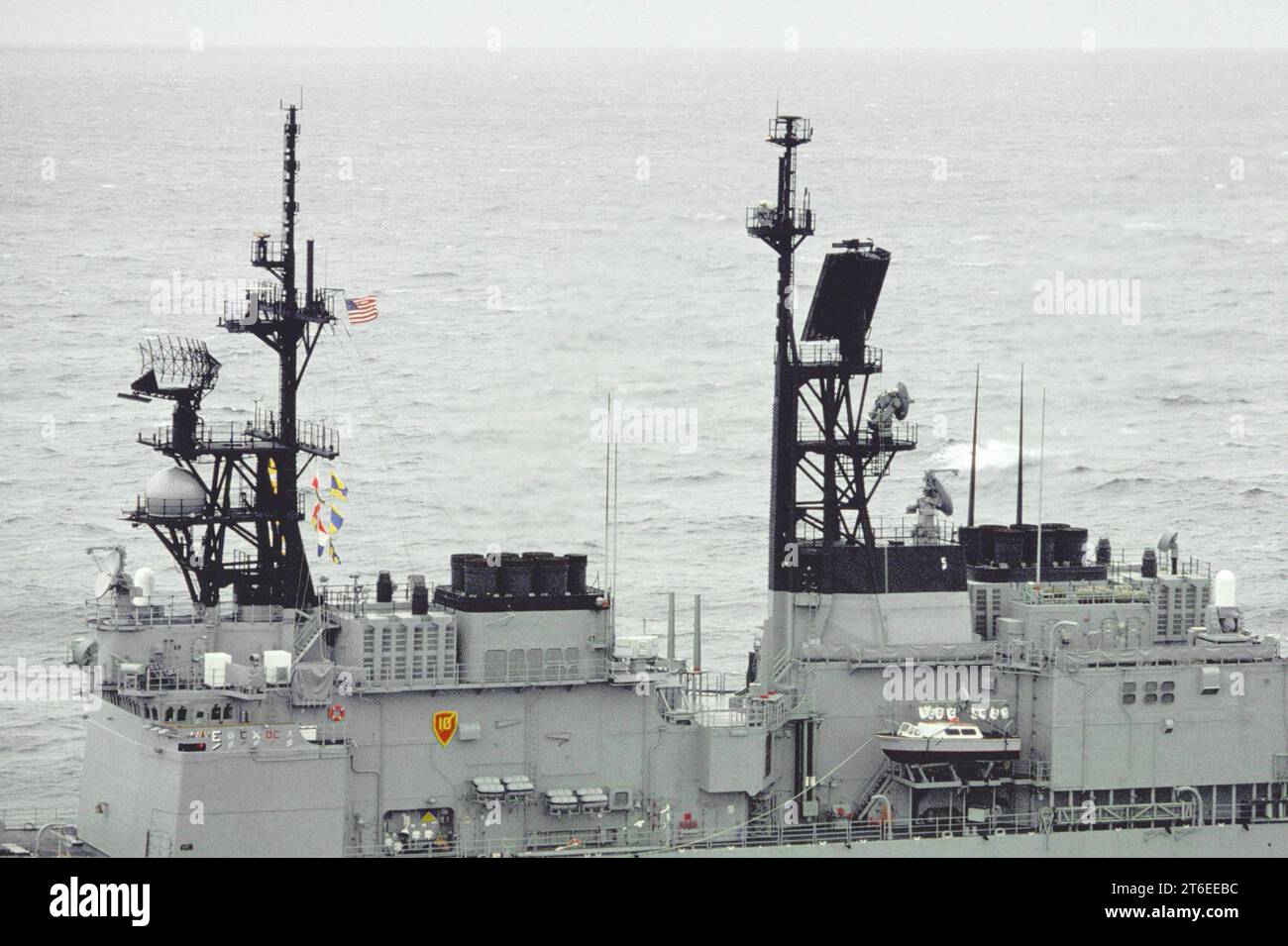 USS Kidd (DDG-993) superstructure Stock Photo - Alamy