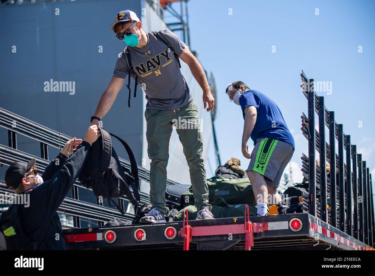 USS Kidd Conducts Crew Swap, Transitions to Next Phase of COVID-19 ...
