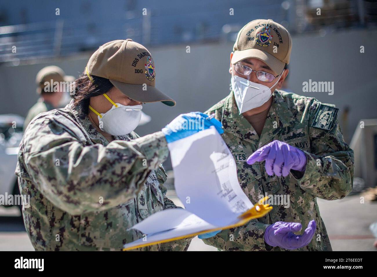 USS Kidd Conducts Crew Swap, Transitions to Next Phase of COVID-19 ...