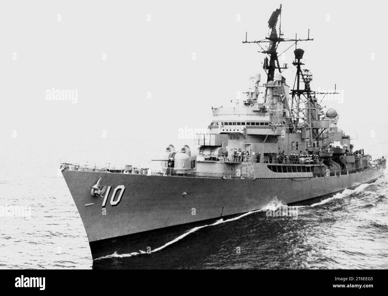 USS King (DLG-10) underway in 1966 Stock Photo - Alamy