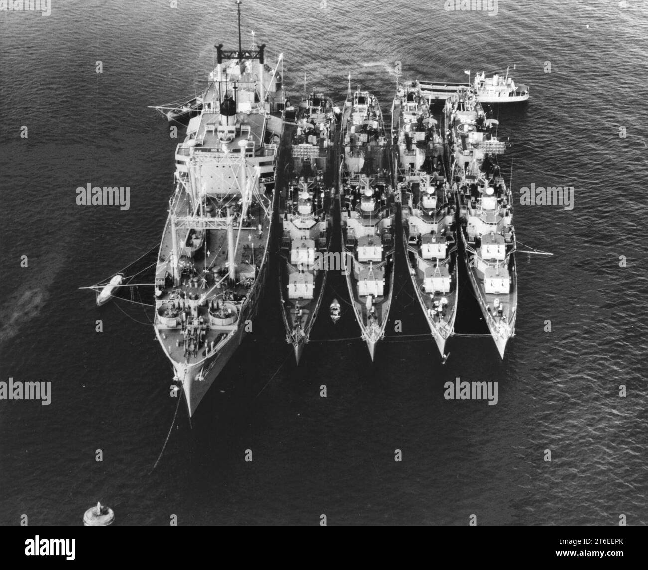 USS Klondike (AR-22), USS Taussig (DD-746), USS John A. Bole (DD-755 ...