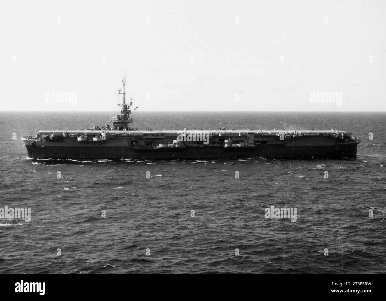 USS Kula Gulf (CVE-108) underway at sea on 5 September 1945 (NNAM.1996 ...