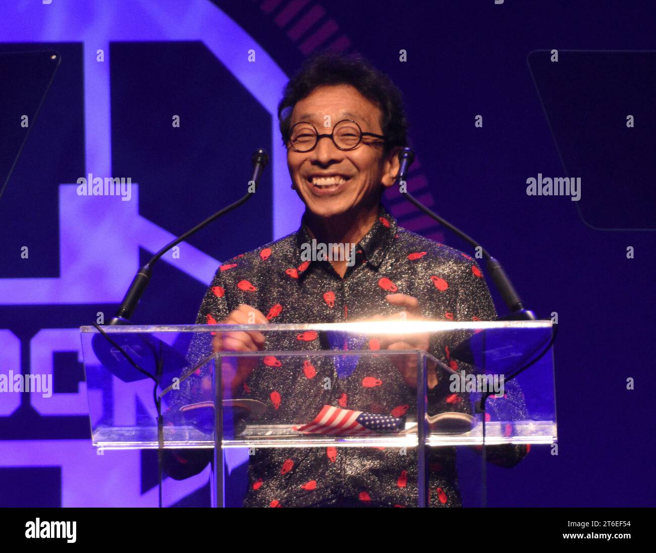 New York, NY, USA. 9th Nov, 2023. Kikuo Ibe at G-SHOCK ÔShock The ...