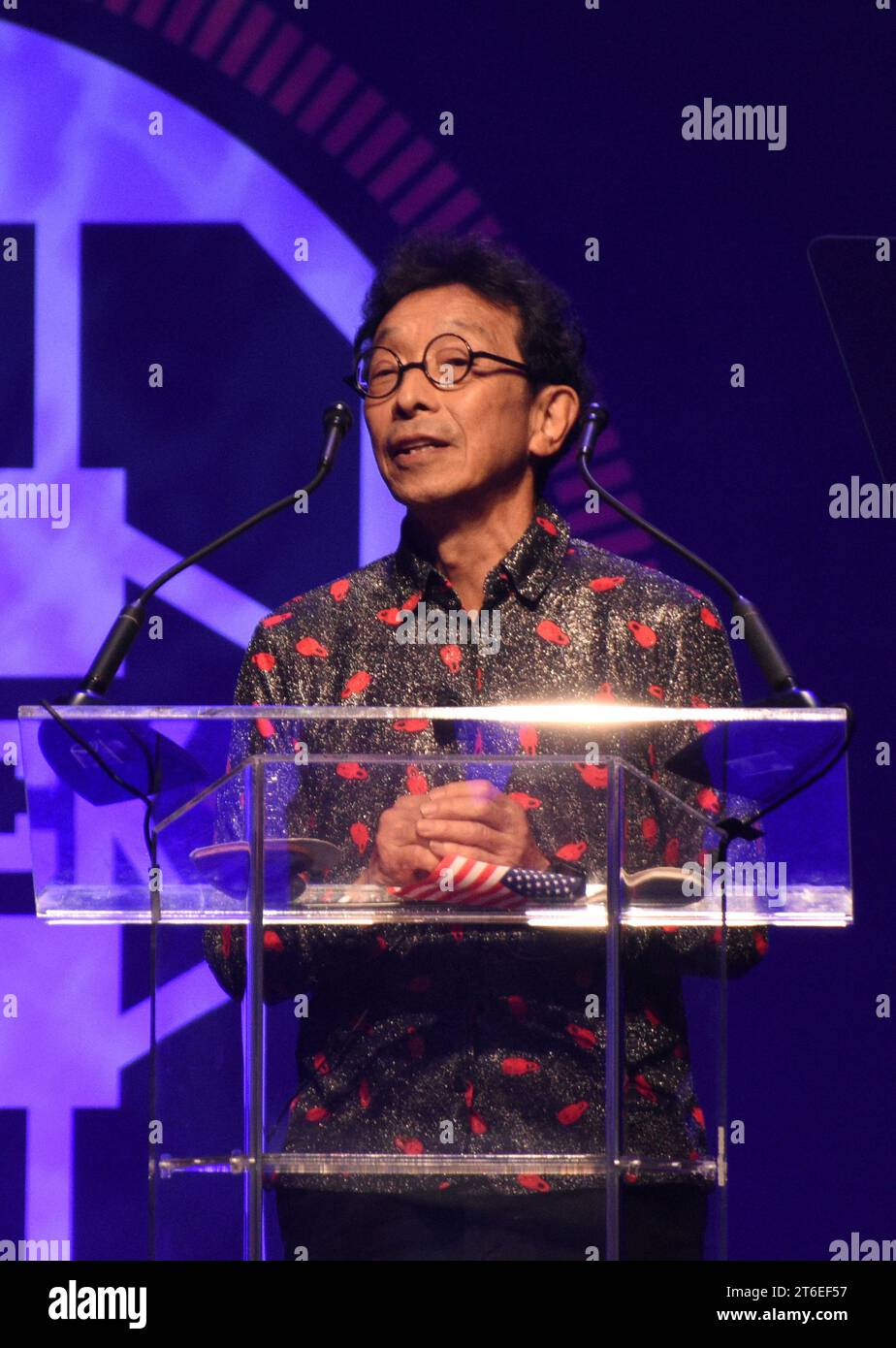 New York, NY, USA. 9th Nov, 2023. Kikuo Ibe at G-SHOCK ÔShock The ...