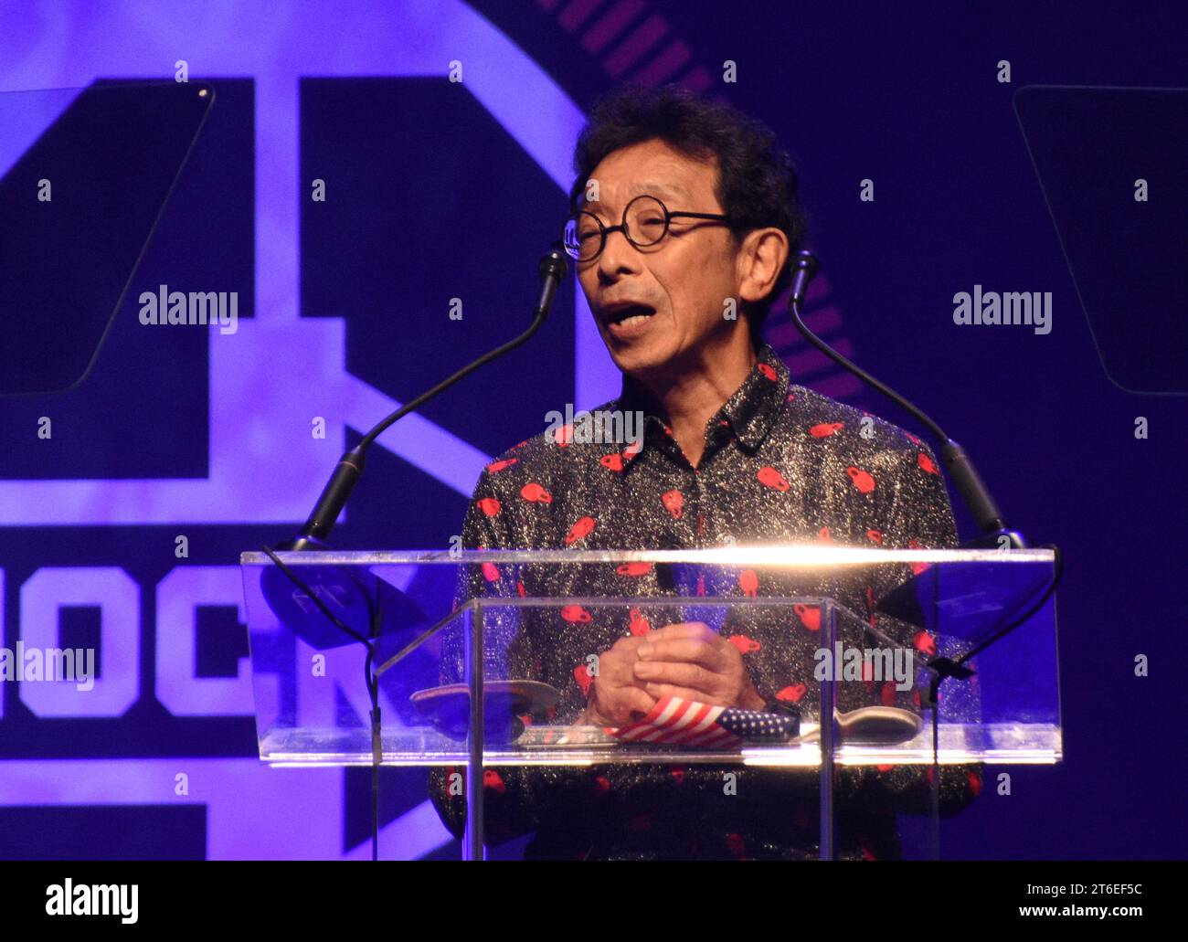 New York, NY, USA. 9th Nov, 2023. Kikuo Ibe at G-SHOCK ÔShock The ...