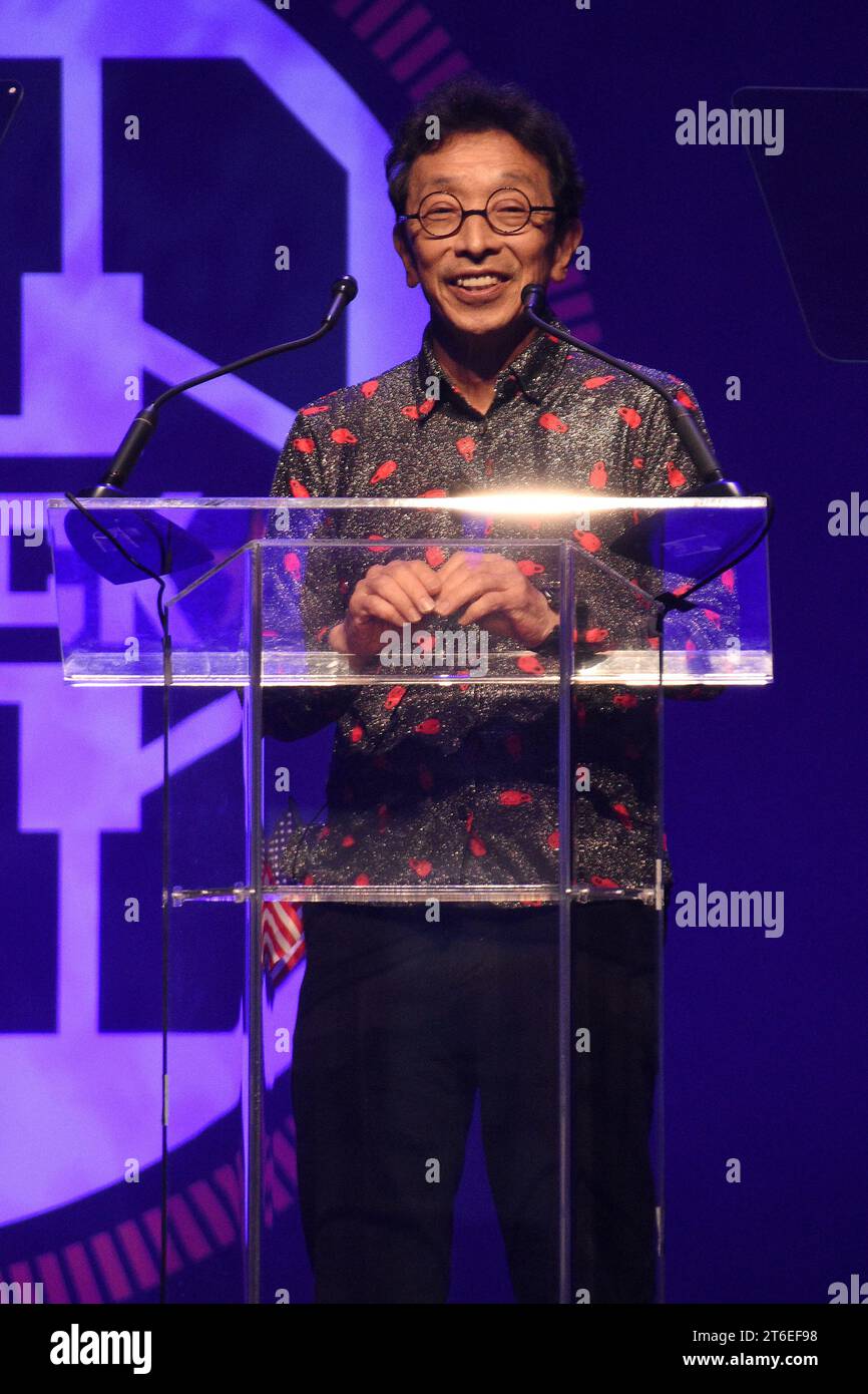 New York, NY, USA. 9th Nov, 2023. Kikuo Ibe at G-SHOCK ÔShock The ...