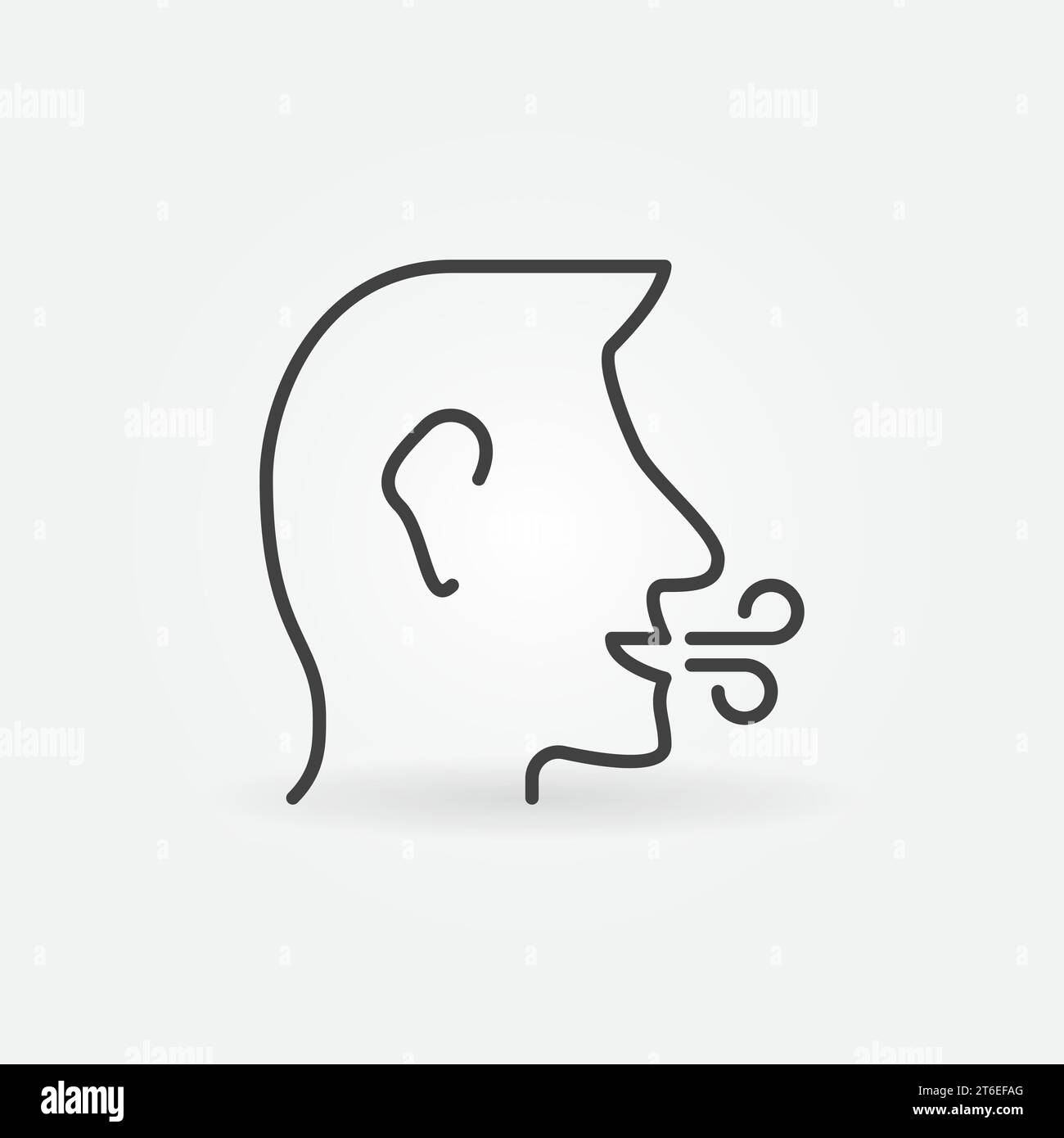 Yoga breathing man Stock Vector Images - Alamy
