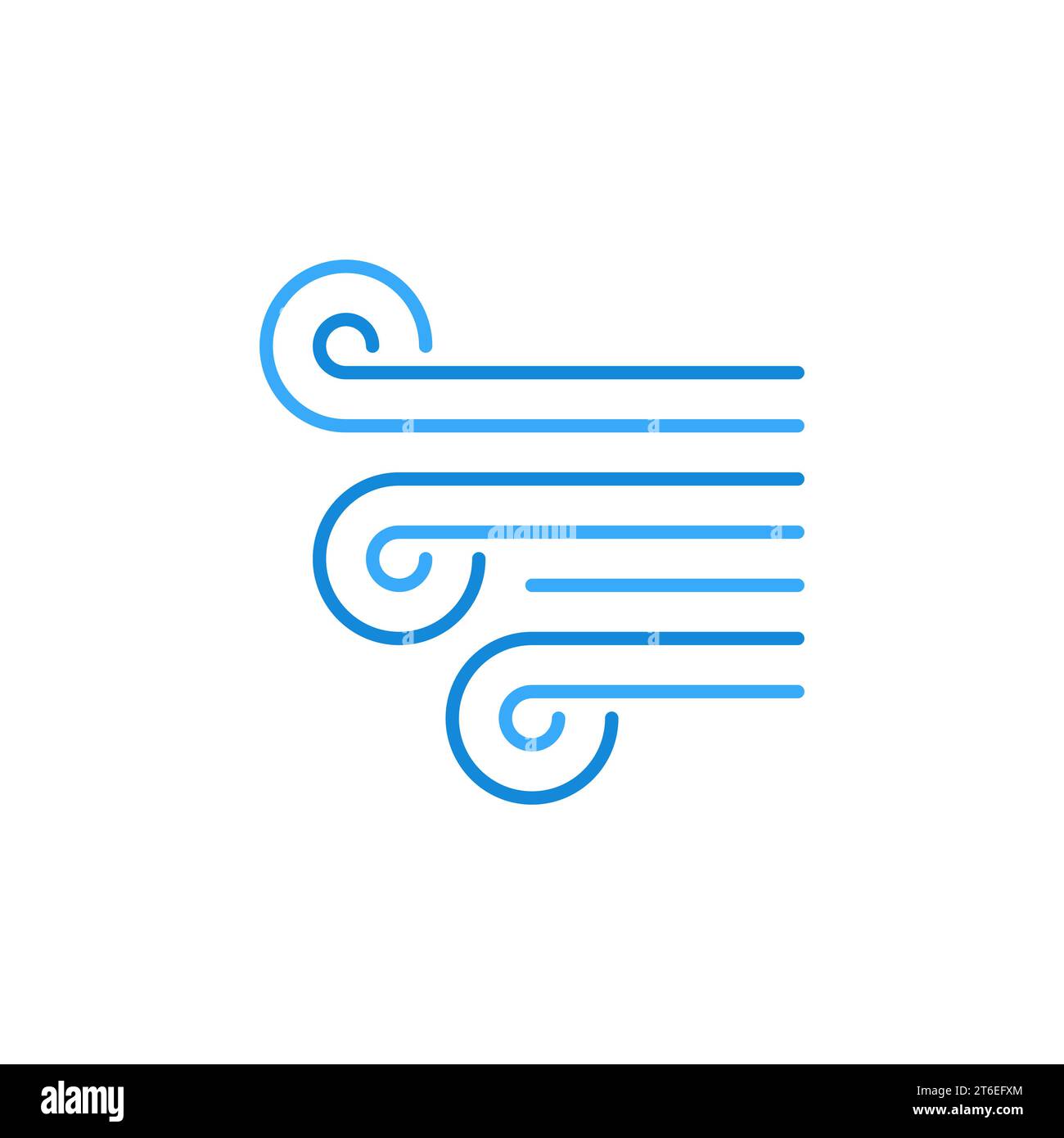 Blowing in breeze Stock Vector Images - Alamy
