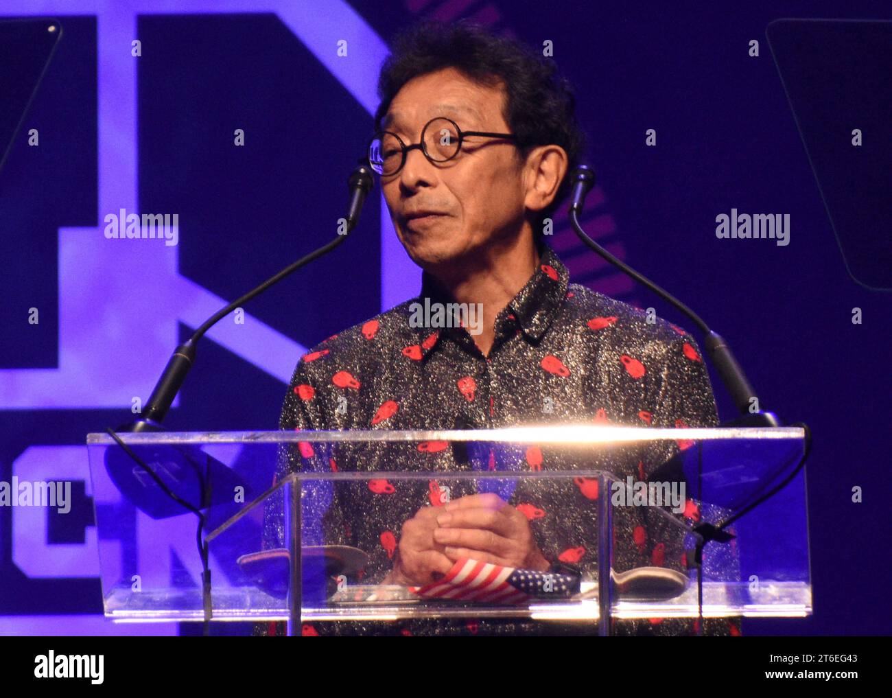 NEW YORK, NY - NOVEMBER 9: Kikuo Ibe at G-SHOCK ÔShock The WorldÕ 40th ...