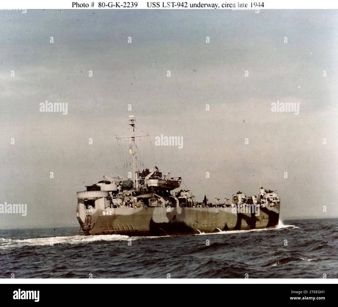 USS LST-942 1944 Stock Photo - Alamy
