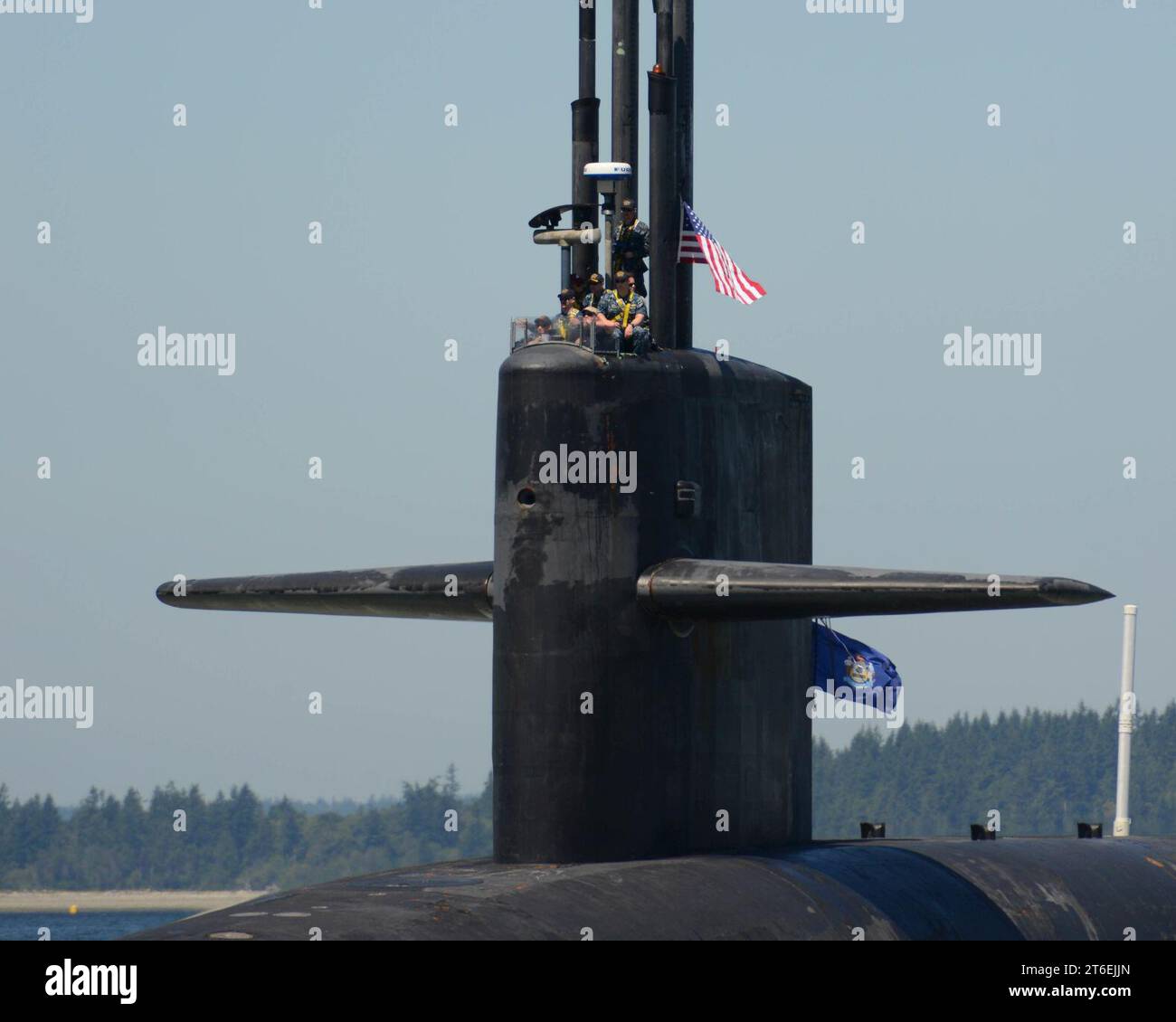 USS Maine returns to Naval Base Kitsap - Bangor 150617 Stock Photo - Alamy