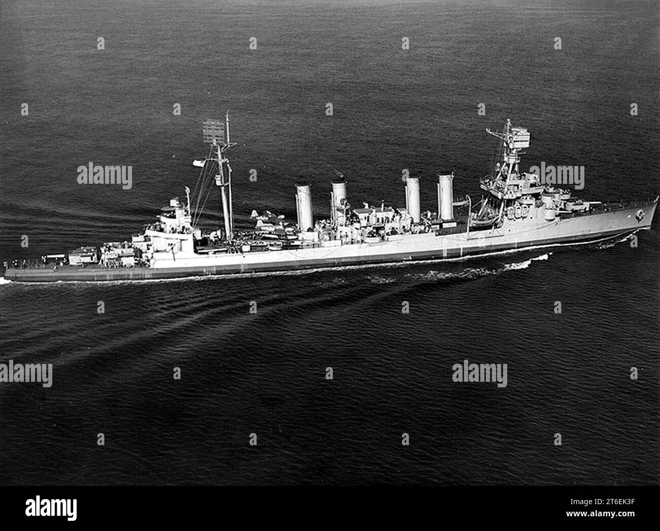USS Marblehead (CL-12) underway in May 1944 Stock Photo - Alamy