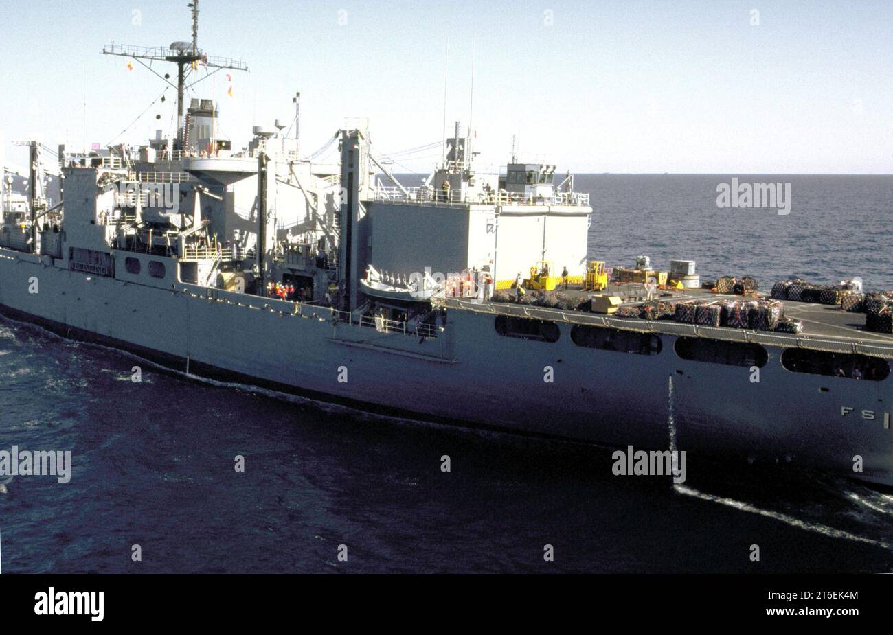 USS Mars (AFS-1) underway on 13 July 1987 (6423968 Stock Photo - Alamy