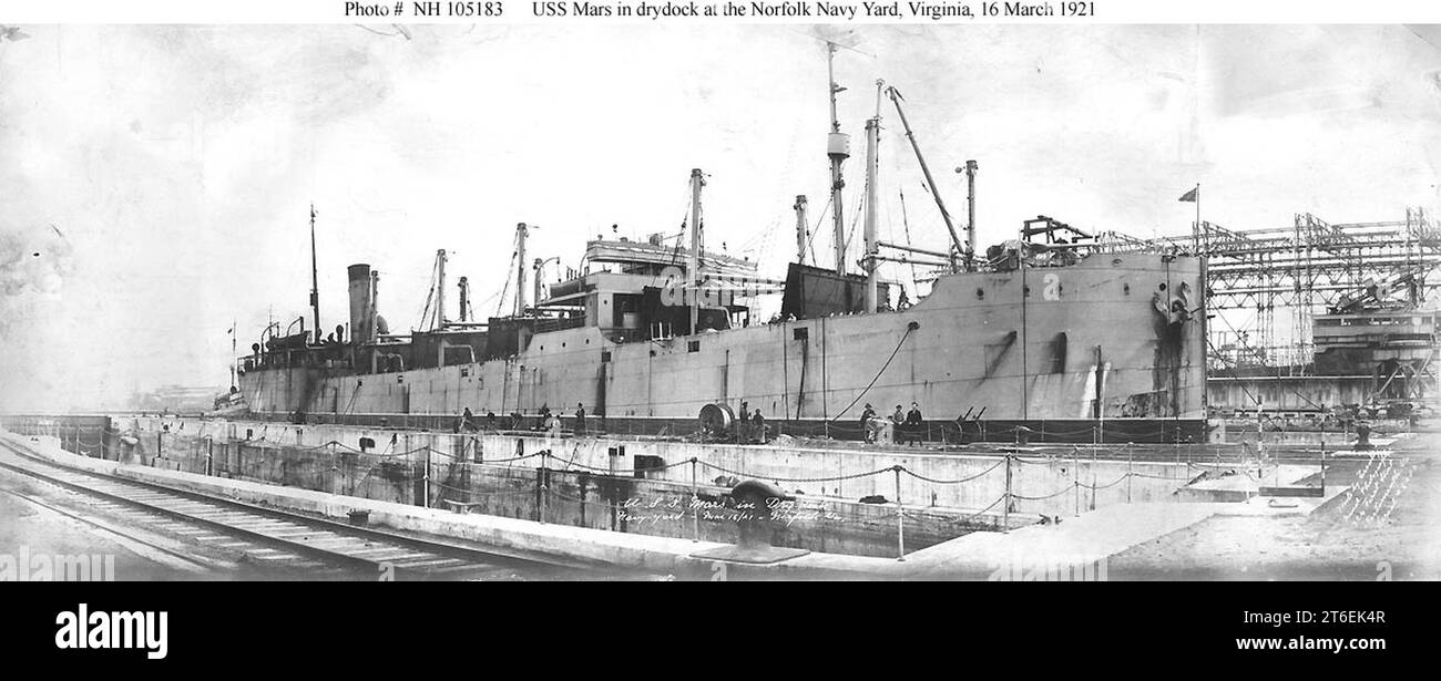 USS Mars (AC-6 Stock Photo - Alamy