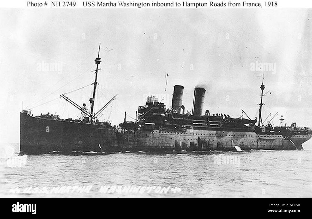USS Martha Washington Stock Photo - Alamy